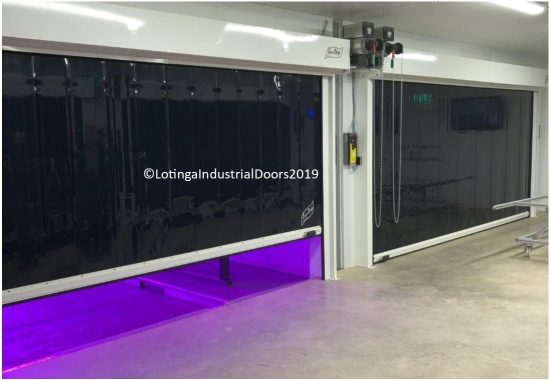 Agricultural Doors - Eco-Strip PVC Roller Speed Doors
