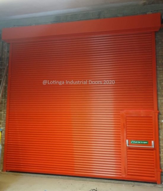 Twin Door Installation - Roller Shutter and High Speed Door