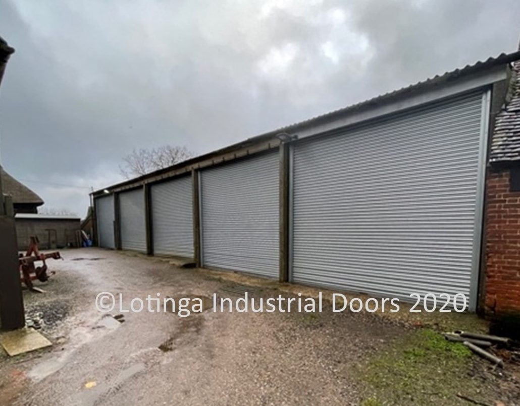 240v Barn Shutters Project - Roller Doors and Wicket Gate