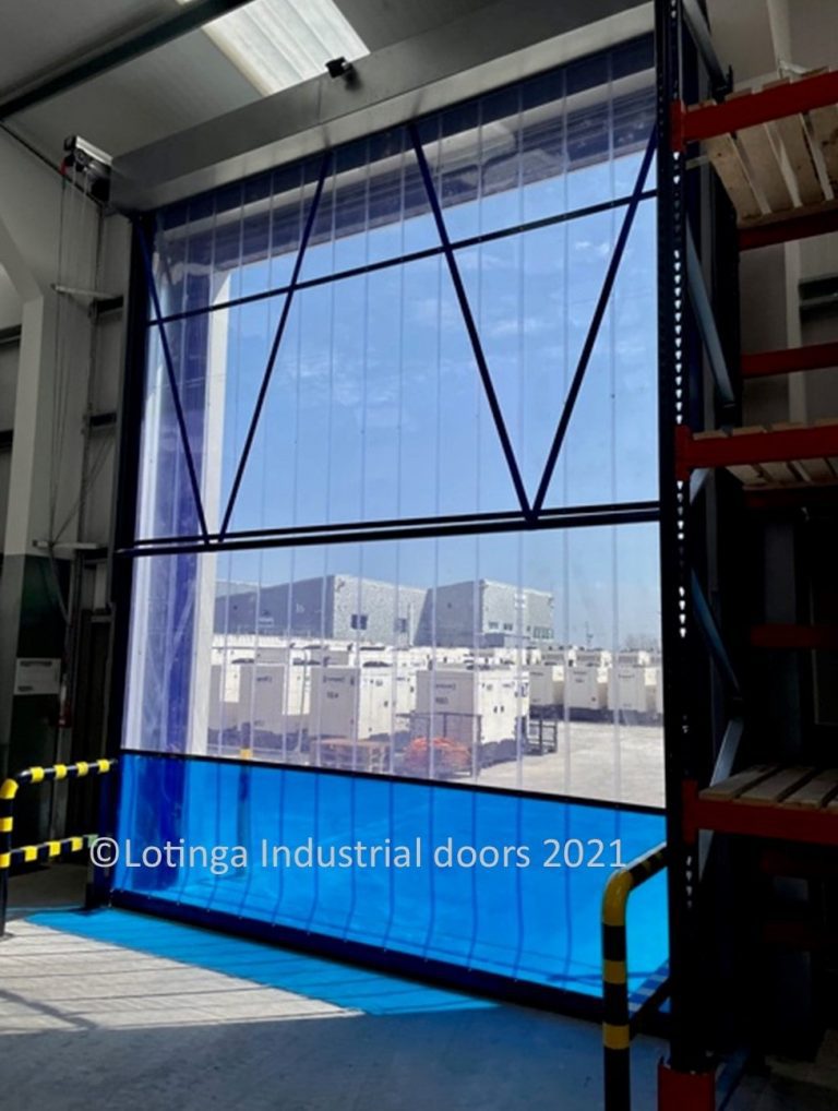 Clear PVC Doors - Eco-Strip High Speed Doors - Fast Action Doors