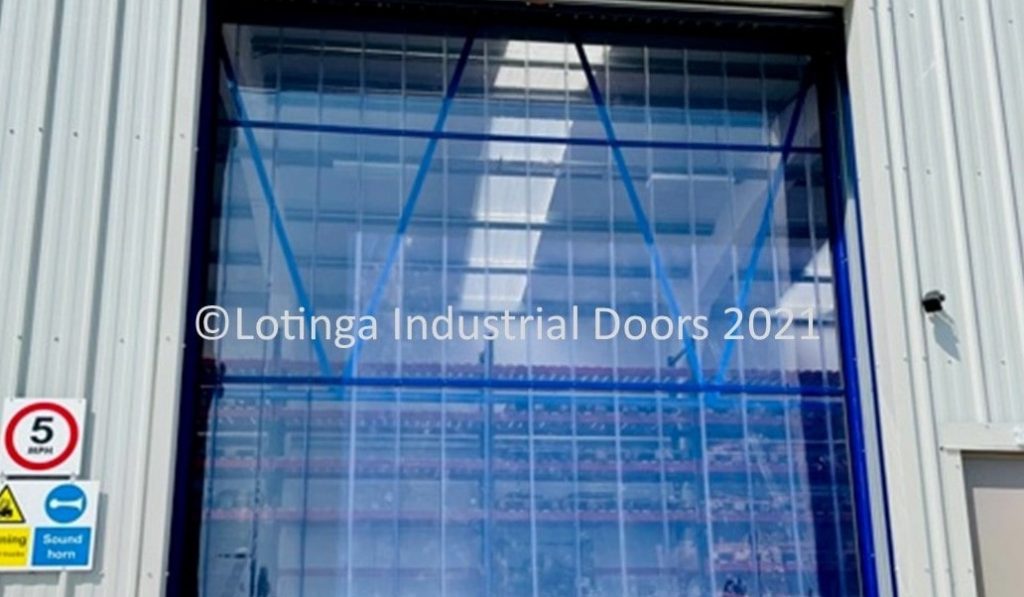 Clear PVC Doors and Roller Shutters - Dual Installations