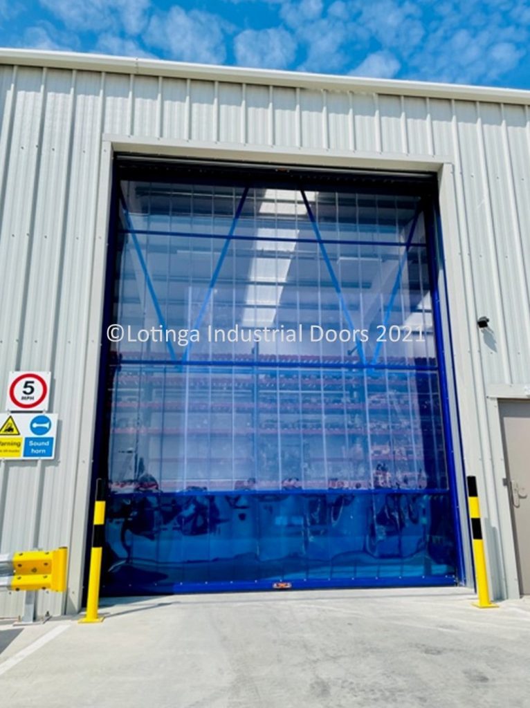 Clear PVC Doors - Eco-Strip High Speed Doors - Fast Action Doors