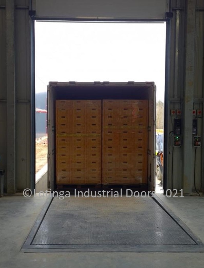 Industrial Door Work - Sectional & Speed Doors and Dock Levellers