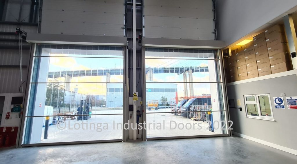 Clear PVC Door - High Speed Doors - Sittingbourne