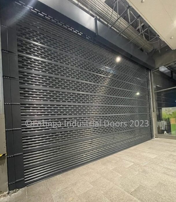 Shopping Centre Door Project in Kent - Roller Shutter Door